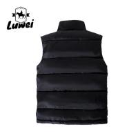 China Fashion Man Polyester Casual Lightweight Utility Plus Size Padding Sleeveless Puffer Vest Gilet For Men for sale