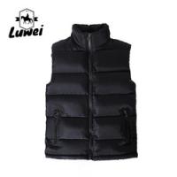 China Fashion Man Polyester Casual Lightweight Utility Plus Size Padding Sleeveless Puffer Vest Gilet For Men for sale