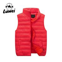 China 2022 Custom Lightweight Waistcoat Warm Bubble Utility Sleeveless Vest Mens Waistcoat Vest Gilet For Men for sale