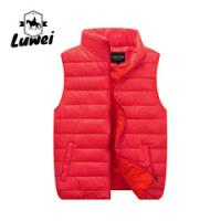China 2022 Custom Lightweight Waistcoat Warm Bubble Utility Sleeveless Vest Mens Waistcoat Vest Gilet For Men for sale