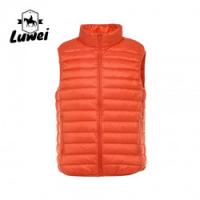 China Wholesale Customs Logo Fashion Winter Lightweight Utility Gilet Casual Waistcoat  Winter Down Vest For Men for sale