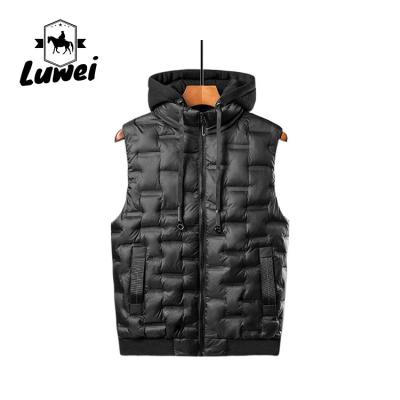 China Customs Logo Windproof Lightweight Quilted Puffer Utility Gilet Mens Vest Men's Vests & Waistcoats Man Gilet for sale