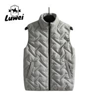 China Breathable Padded Cold Weather Vest Down Puffer Utility Windproof Men Winter Vest for sale