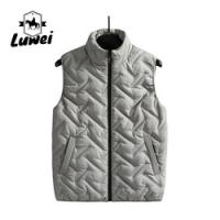China Breathable Padded Cold Weather Vest Down Puffer Utility Windproof Men Winter Vest for sale