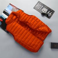 China Fashion Utility Mens Bubble Vest Full Zipper Windbreaker Waistcoat for sale