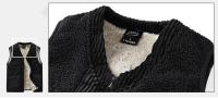 China Street Style Cold Weather Vest Knit Polar Fleece Dress Vest With Pockets for sale