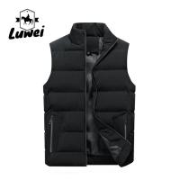 China Lightweight Quilted Cold Weather Vest Puffer Sleeveless Vest Without Hood for sale