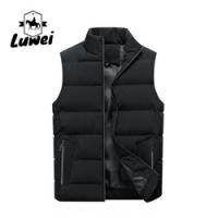 China Lightweight Quilted Cold Weather Vest Puffer Sleeveless Vest Without Hood for sale