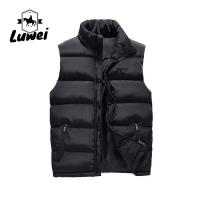 China Padding Bubble Puffer Vest Outdoor Utility Zip Up Cotton Sleeveless Quilted for sale