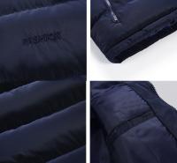China Padding Bubble Puffer Vest Outdoor Utility Zip Up Cotton Sleeveless Quilted for sale