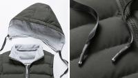 China Cotton Padded Cold Weather Vest Regular Stand Collar Waistcoat With Hooded for sale
