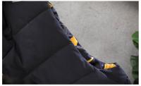 China Zipper Up Cold Weather Vest Sleeveless Reversible Hooded Cotton Padded Vest for sale