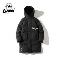 China Outdoor Men Winter Coat Jacket Hoodies Thick Cotton Bubble Coats With Pockets for sale
