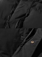 China Outdoor Men Winter Coat Jacket Hoodies Thick Cotton Bubble Coats With Pockets for sale