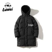 China Outdoor Men Winter Coat Jacket Hoodies Thick Cotton Bubble Coats With Pockets for sale