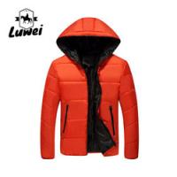 China Long Sleeve Cotton Padded Jackets Zipper Utility Thicken Hooded Coat for sale