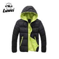 China Long Sleeve Cotton Padded Jackets Zipper Utility Thicken Hooded Coat for sale