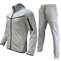 China Fitted Printed Men Sportswear Set Gym Training Swimwear Two Pieces Tracksuit for sale