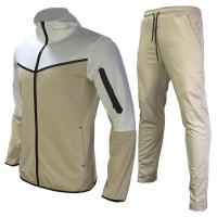 China Fitted Printed Men Sportswear Set Gym Training Swimwear Two Pieces Tracksuit for sale