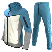 China Fitted Printed Men Sportswear Set Gym Training Swimwear Two Pieces Tracksuit for sale