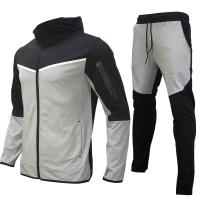 China Fitted Printed Men Sportswear Set Gym Training Swimwear Two Pieces Tracksuit for sale
