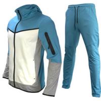 China Fitted Printed Men Sportswear Set Gym Training Swimwear Two Pieces Tracksuit for sale