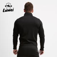 China Slim Men Sportswear Set Cardigan Stand Collar Zipper Plus Size Tracksuit for sale
