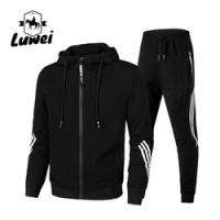 China Plus Size Men Sportswear Set Autumn Athletic Wear Zipper Tracksuits for sale