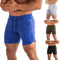 China Plus Size Gym Workout Shorts Casual Jogger Fitness Men Swim Beach Shorts for sale