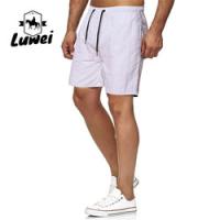China Polyester Men Running Shorts Beach Jogger Swimwear Pants Breathable for sale