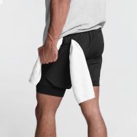 China Drawstring Jogger Gym Workout Shorts Casual Loose Fitness Running Swim Shorts for sale