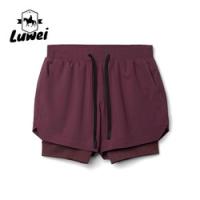 China Drawstring Jogger Gym Workout Shorts Casual Loose Fitness Running Swim Shorts for sale