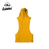 China Hollow Men Workout Tank Top Fitness Sleeveless Breathable Undershirt for sale