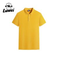 China Embroidery Logo Mens Polo T Shirts Breasted Cardigan Lattice Polyester for sale