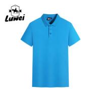 China Embroidery Logo Mens Polo T Shirts Breasted Cardigan Lattice Polyester for sale