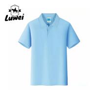 China Printing Embroidered Cotton Polo T Shirts Business Office Stretch Workwear for sale