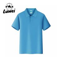 China Printing Embroidered Cotton Polo T Shirts Business Office Stretch Workwear for sale
