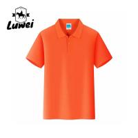 China Printing Embroidered Cotton Polo T Shirts Business Office Stretch Workwear for sale