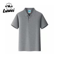 China Printing Embroidered Cotton Polo T Shirts Business Office Stretch Workwear for sale