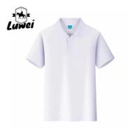 China Printing Embroidered Cotton Polo T Shirts Business Office Stretch Workwear for sale