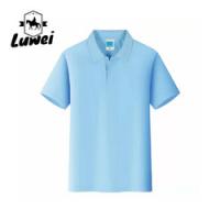 China Printing Embroidered Cotton Polo T Shirts Business Office Stretch Workwear for sale