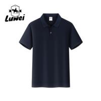 China Business Casual Short Sleeve Polo Shirts Embroidered Anti Wrinkle for sale