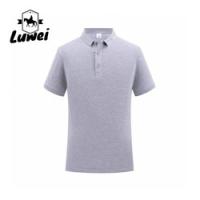 China Customized Cotton Polo T Shirts Embroidery Plus Size Muscle Slim Fitted for sale