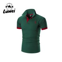China Slim Fit 100 Cotton Polo Shirts Quick Drying Outdoor Short Sleeve for sale
