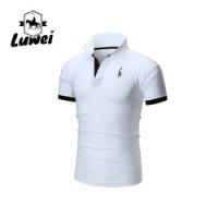 China Slim Fit 100 Cotton Polo Shirts Quick Drying Outdoor Short Sleeve for sale