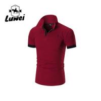 China Slim Fit 100 Cotton Polo Shirts Quick Drying Outdoor Short Sleeve for sale