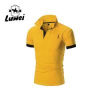China Slim Fit 100 Cotton Polo Shirts Quick Drying Outdoor Short Sleeve for sale