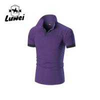 China Slim Fit 100 Cotton Polo Shirts Quick Drying Outdoor Short Sleeve for sale