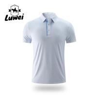 China Men Polo Sport T Shirt Embroidered Logo Business Short Sleeve for sale