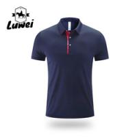 China Men Polo Sport T Shirt Embroidered Logo Business Short Sleeve for sale